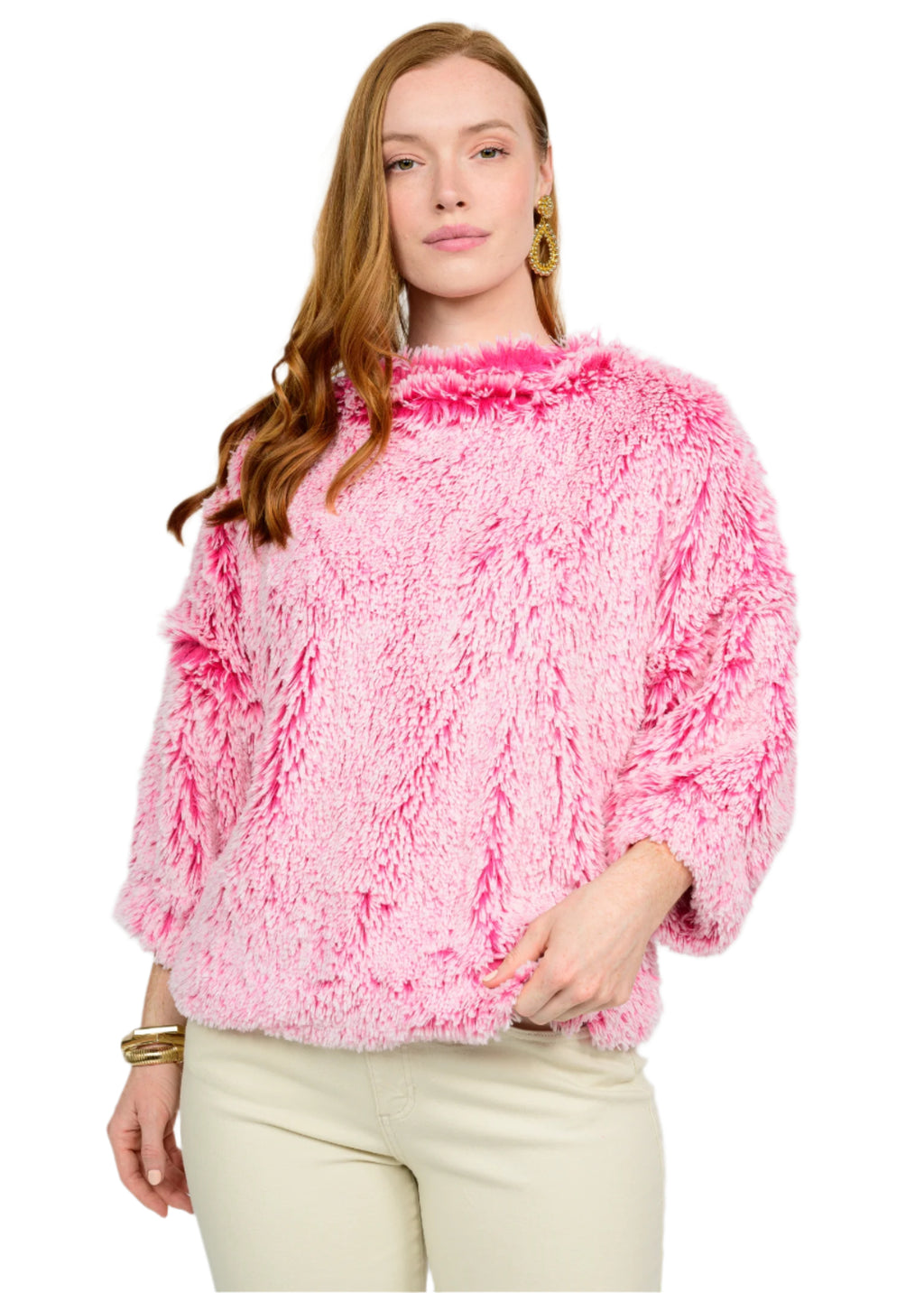Pouf Sleeve Faux Fur Popover – Ivy Jane Brand