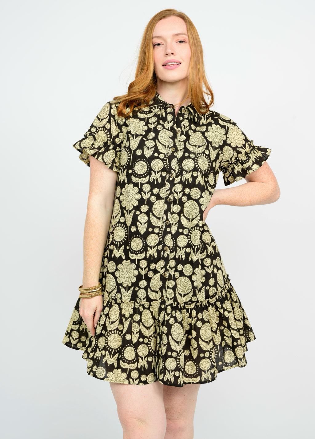 Ruffled Shirt Dress – Ivy Jane Brand